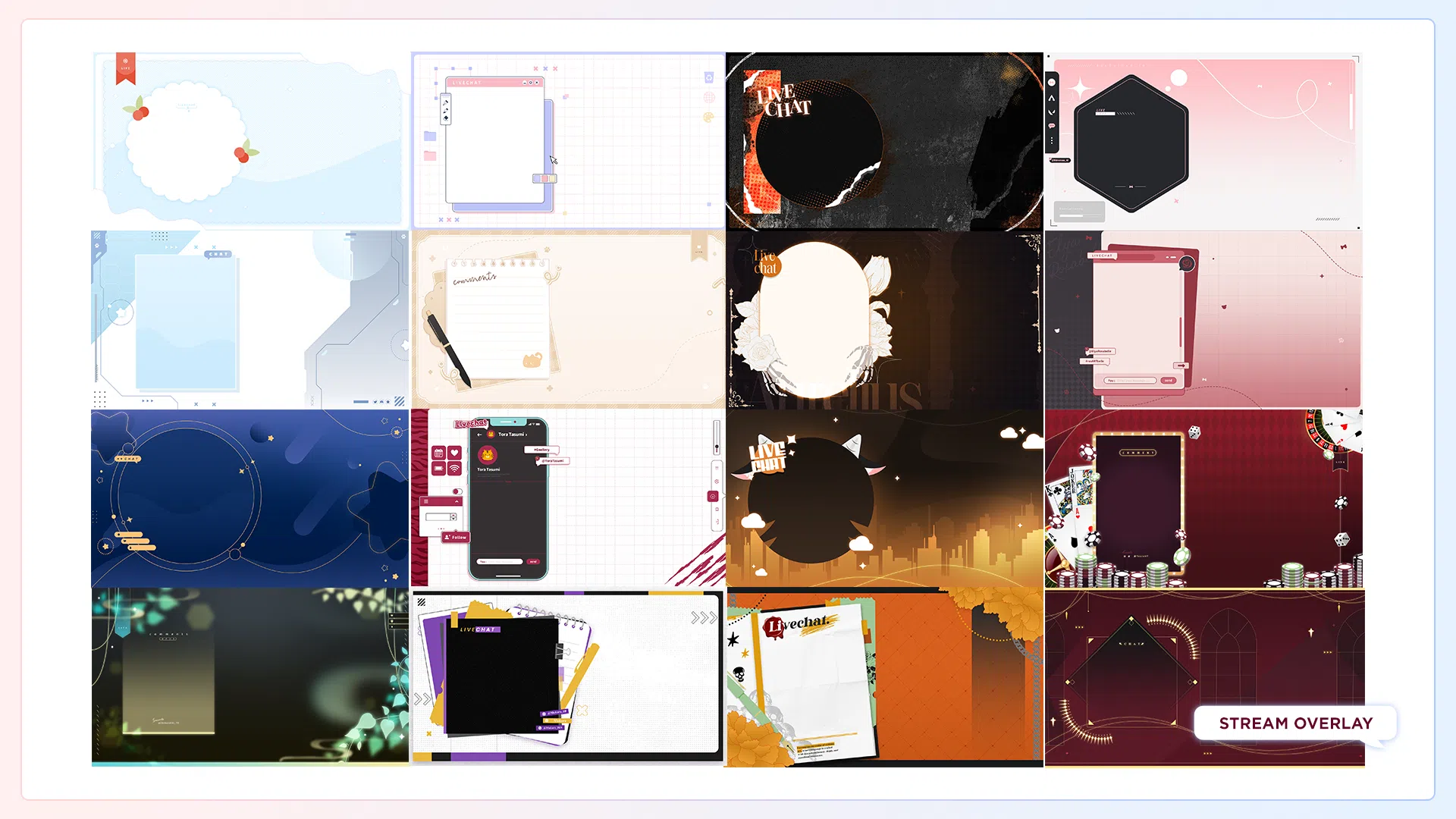 [SUPRISE ME!] VTuber Stream Overlay by Yuko27 (@Yuko27) | VGen