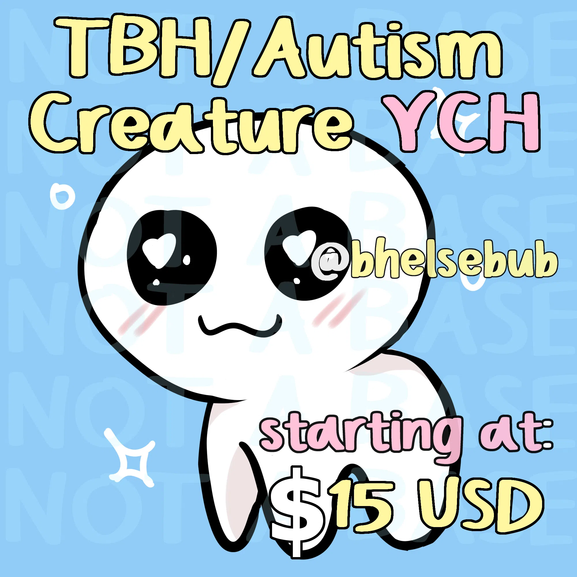TBH/Autism Creature YCH by bhelse (@bhelsebub) | VGen