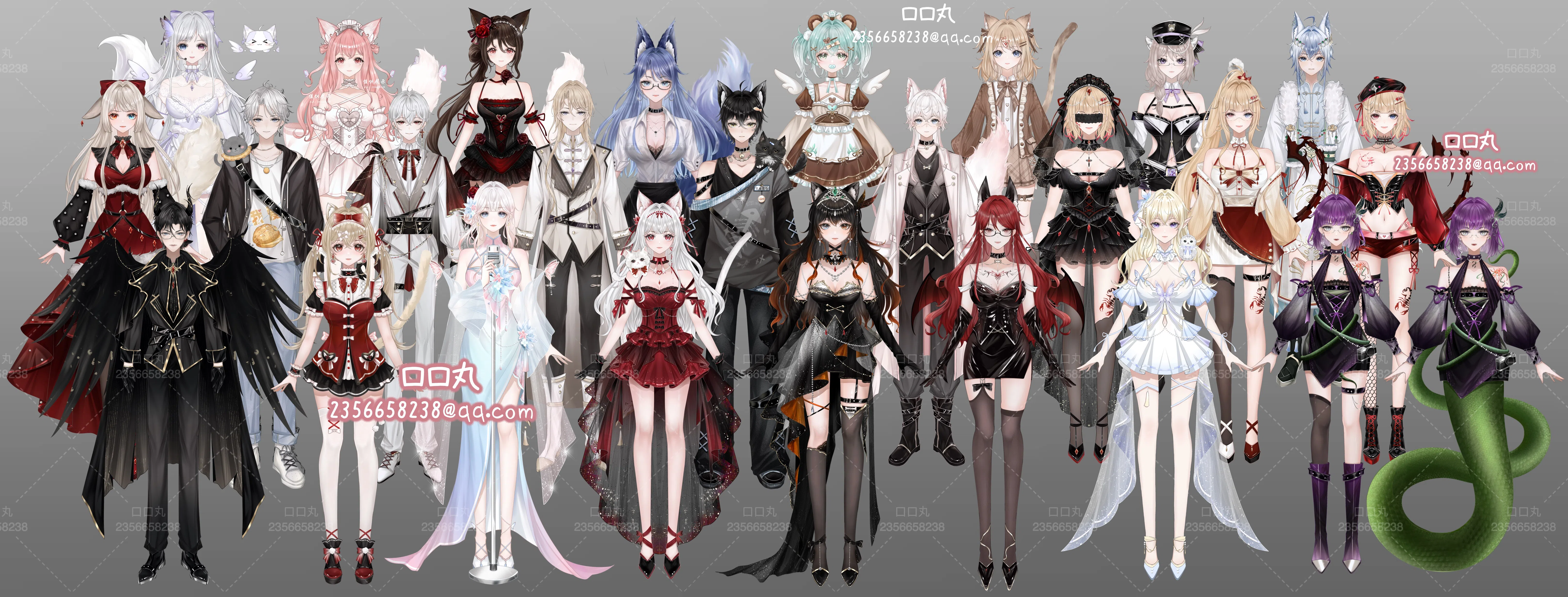 vtuber model live2d art/rig by koukouwan (@koukouwan) | VGen