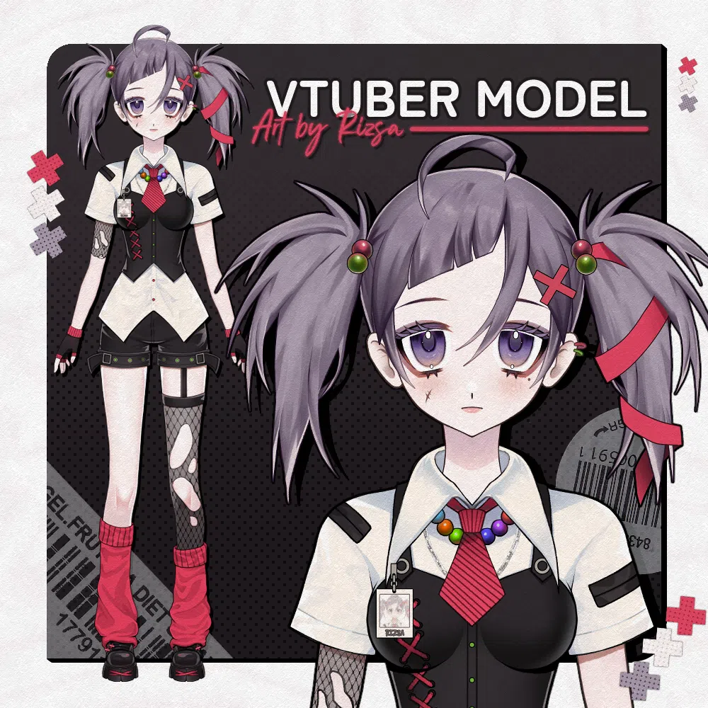 Live2D Model ART + RIG by Rizsa (@Rizsa) | VGen