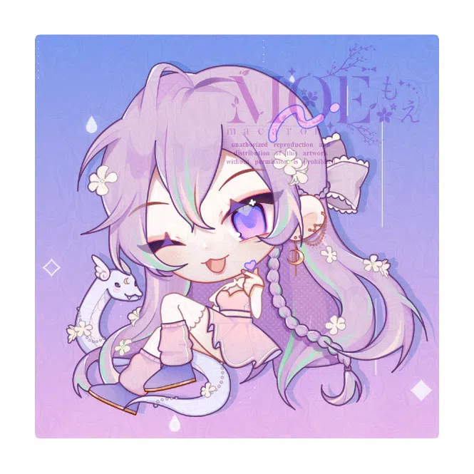 Bubble Chibi by MoeMacaron (@MoeMacaron) | VGen
