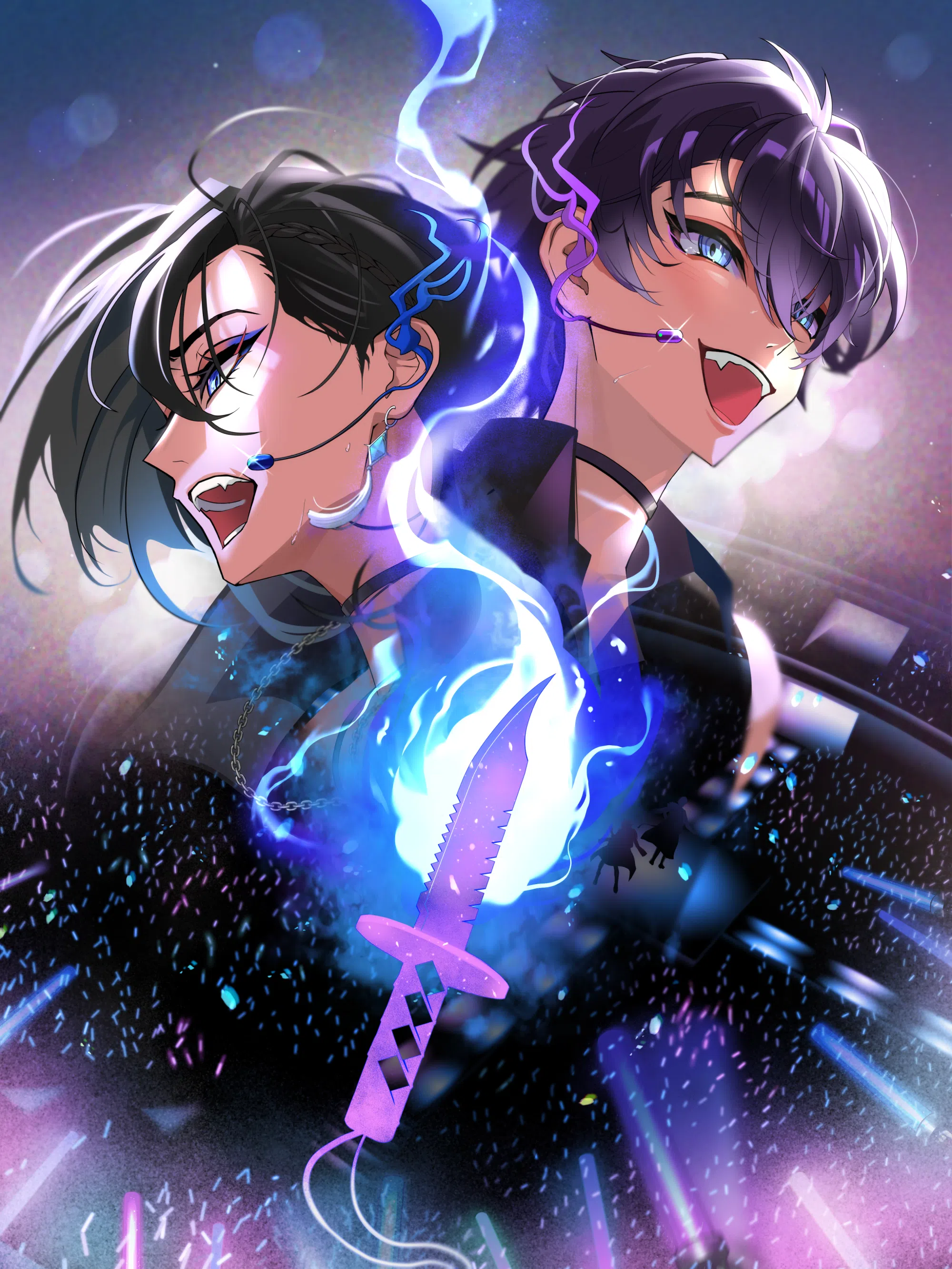Unnämed & Shoto🗡🔥 Fanart for the 1st 3D concert