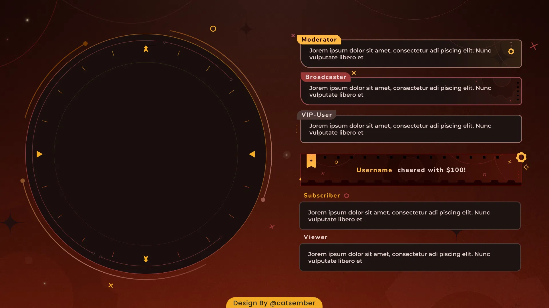 Chat Widget | Design by shou* 🍅 (@catsember) | VGen