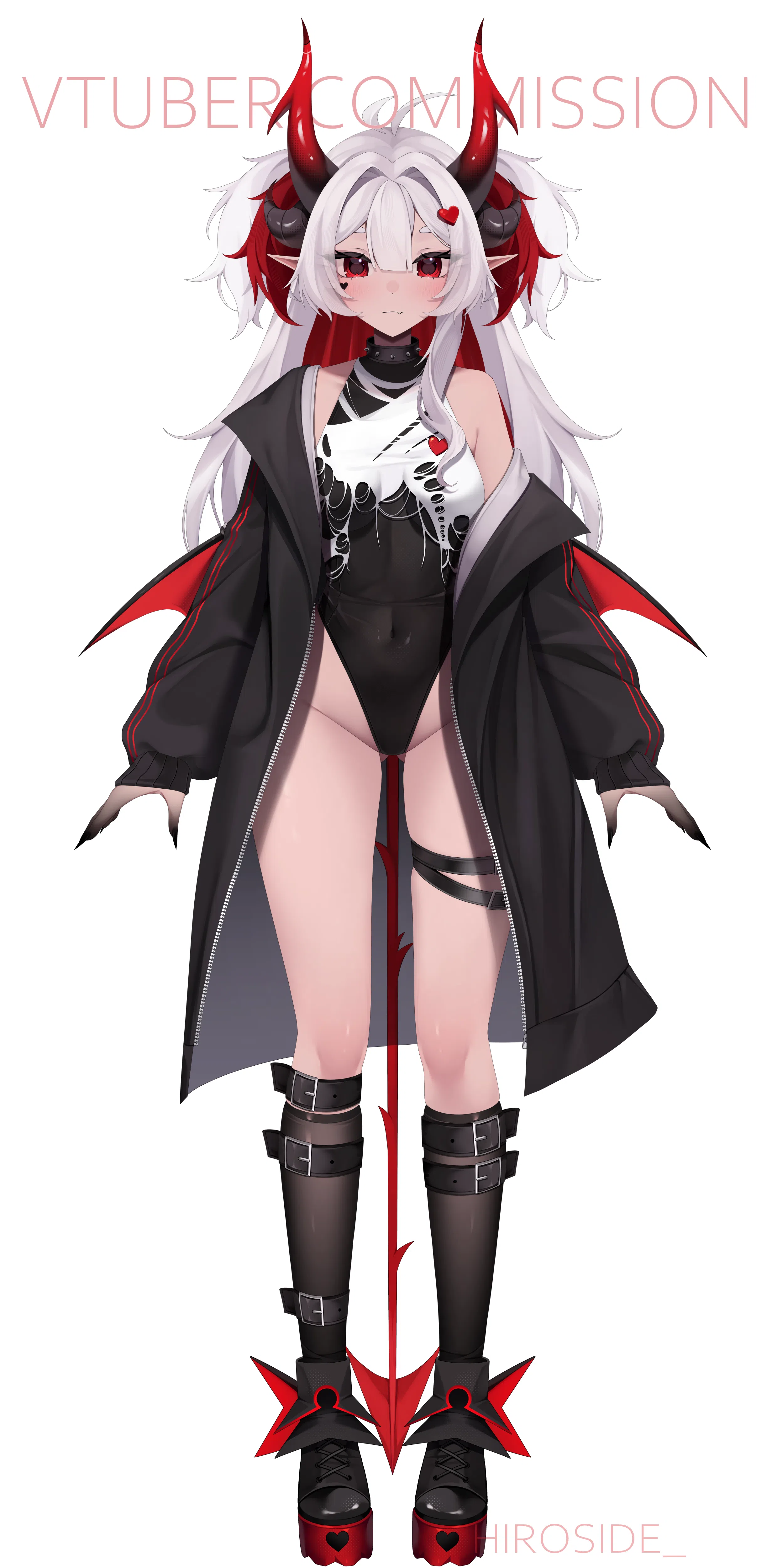 Vtuber model by hiro ♡ vtube cm open! (@hiroside_) | VGen