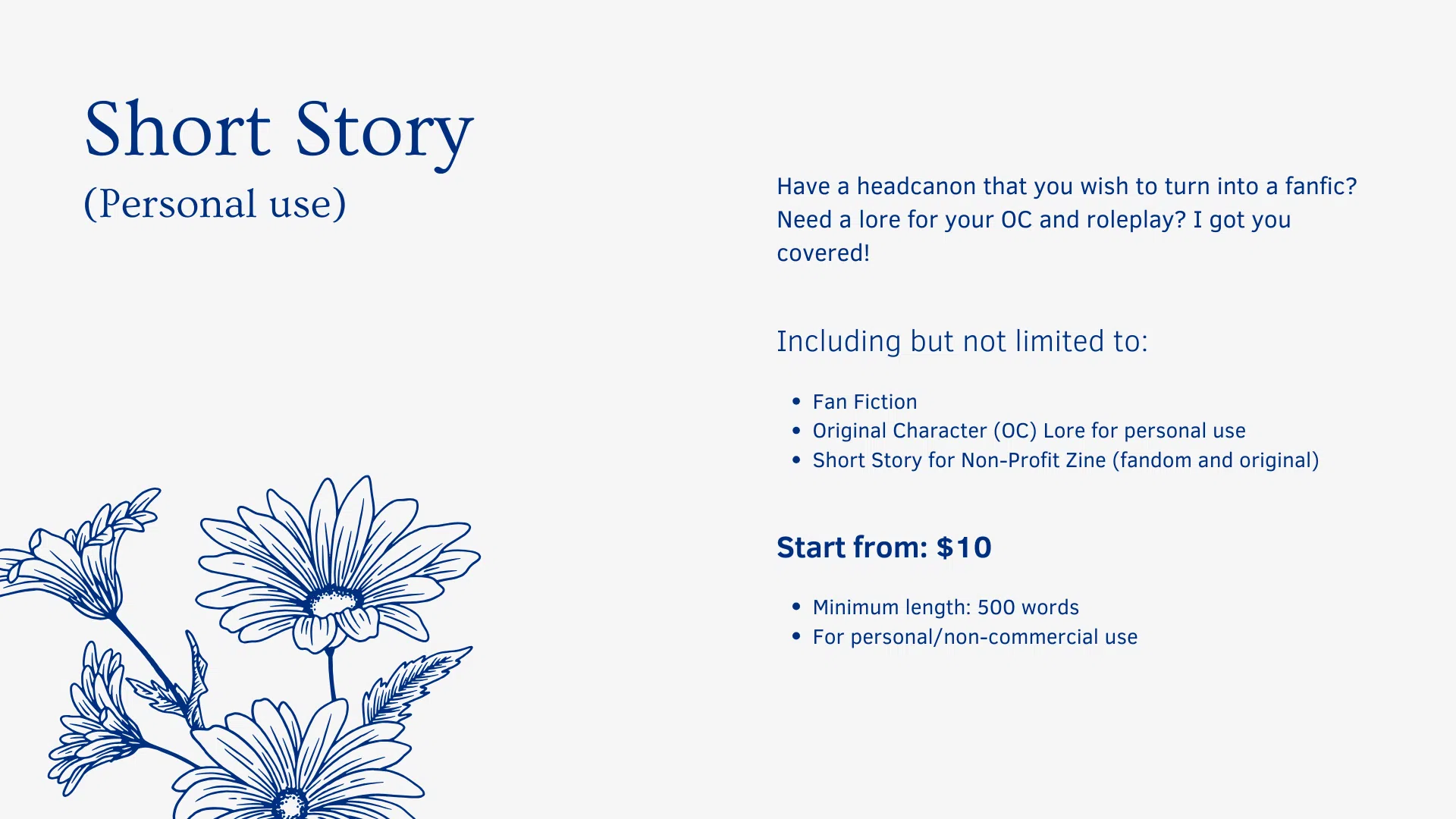 Short Story (Personal Use) by Adventia (@Adventia) | VGen