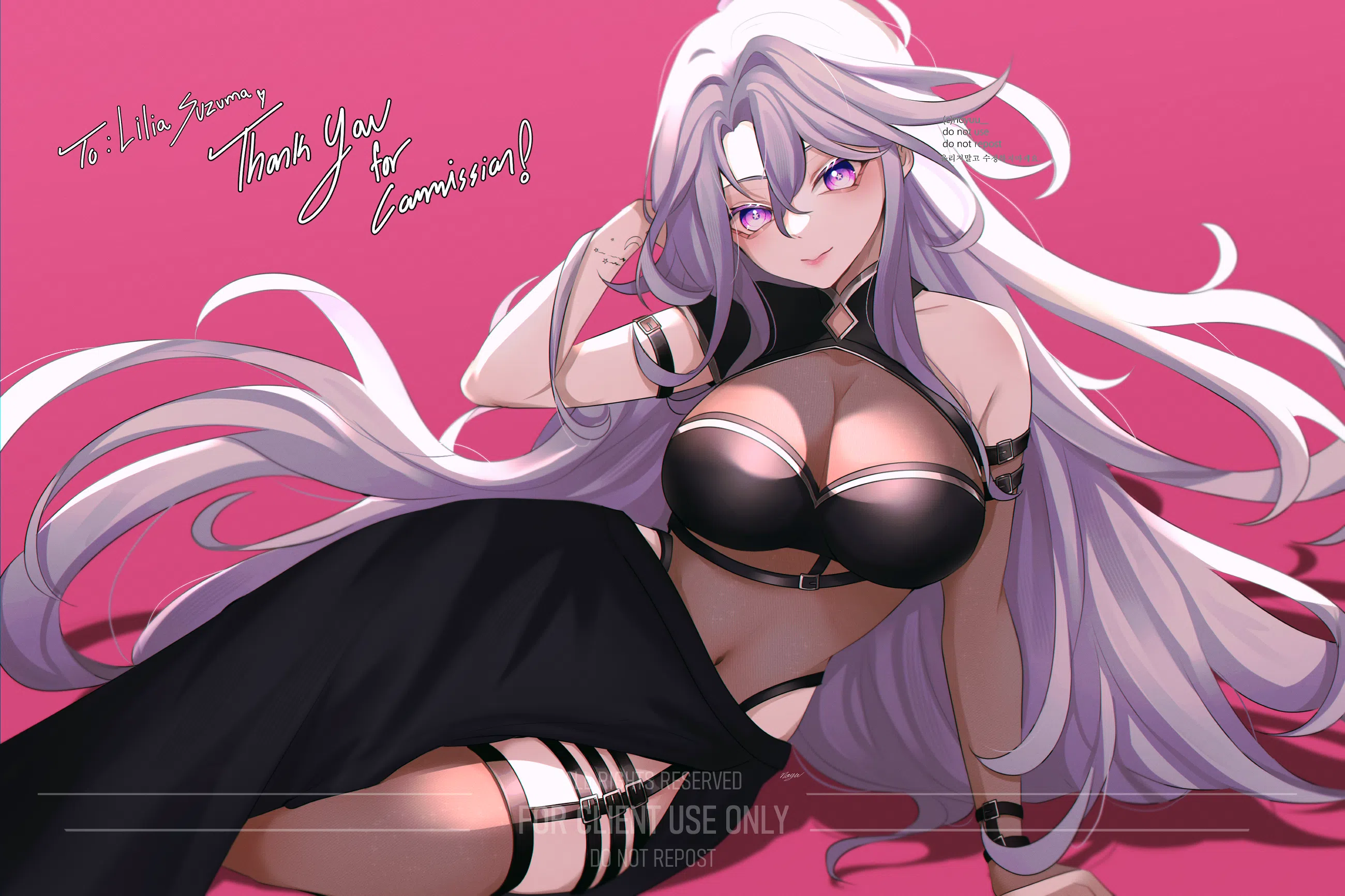 Lilia Suzuma's Skeb Style Illustration