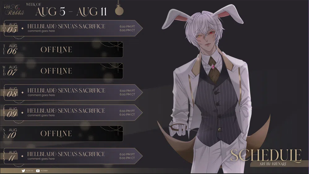 Schedule Design by DIA💎🐧 ダイヤ (@diamund) | VGen