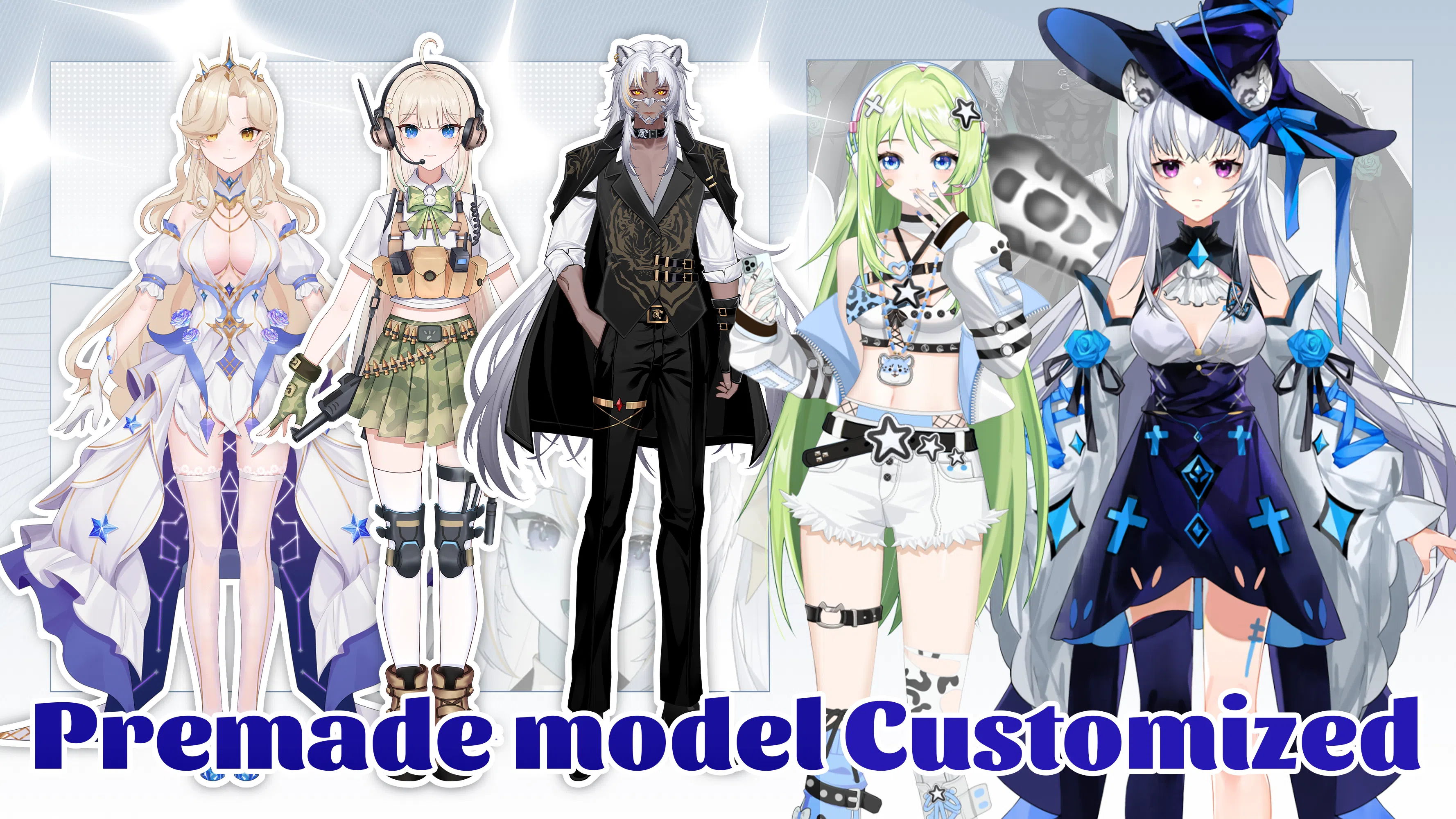 Customize premade Live2D models by DG_studio@Art&Live2D (@KenKenMo6) | VGen