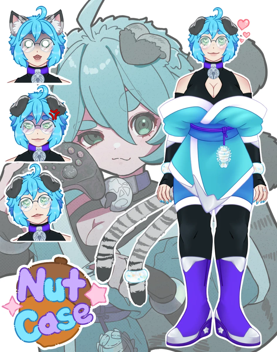 Vtuber Model Art by Nut Case (@NutCaseArt) | VGen