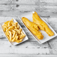 Fish Supper for 2 - Large Cod