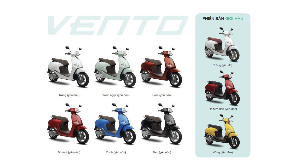 Hình ảnh màu xe VinFast Vento trẻ trung, chinh phục mọi ánh nhìn