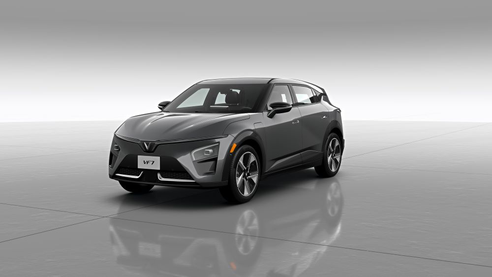 Hình ảnh VF 7 được hé lộ mang phong cách mạnh mẽ, khỏe khoắn