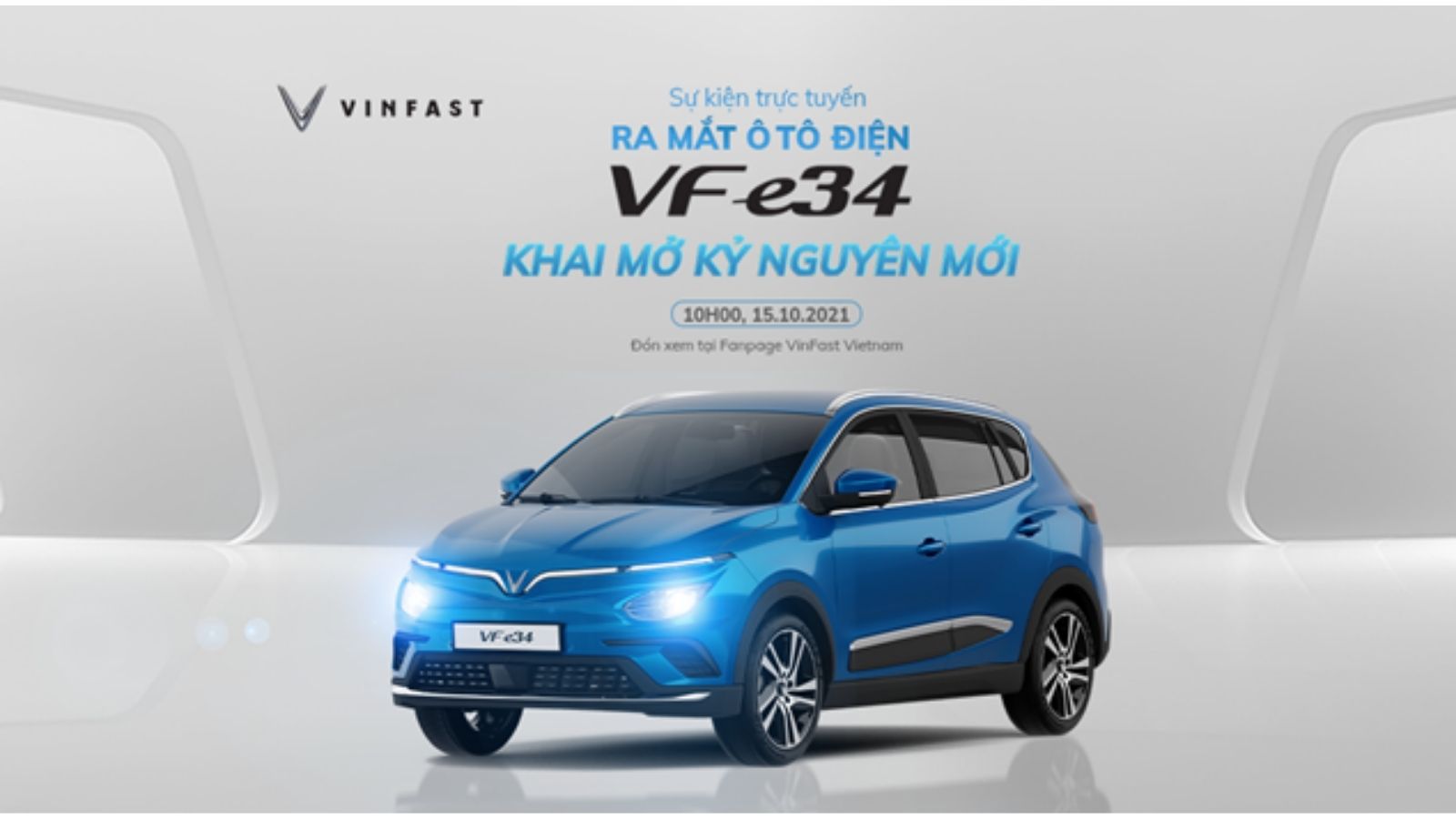 Hình ảnh xe ô tô điện VinFast VF e34 thực tế mới nhất