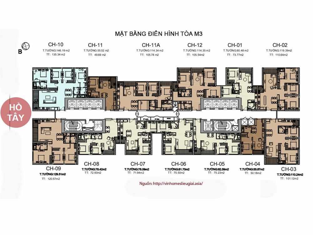 Tìm hiểu tòa căn hộ M3 Metropolis chi tiết