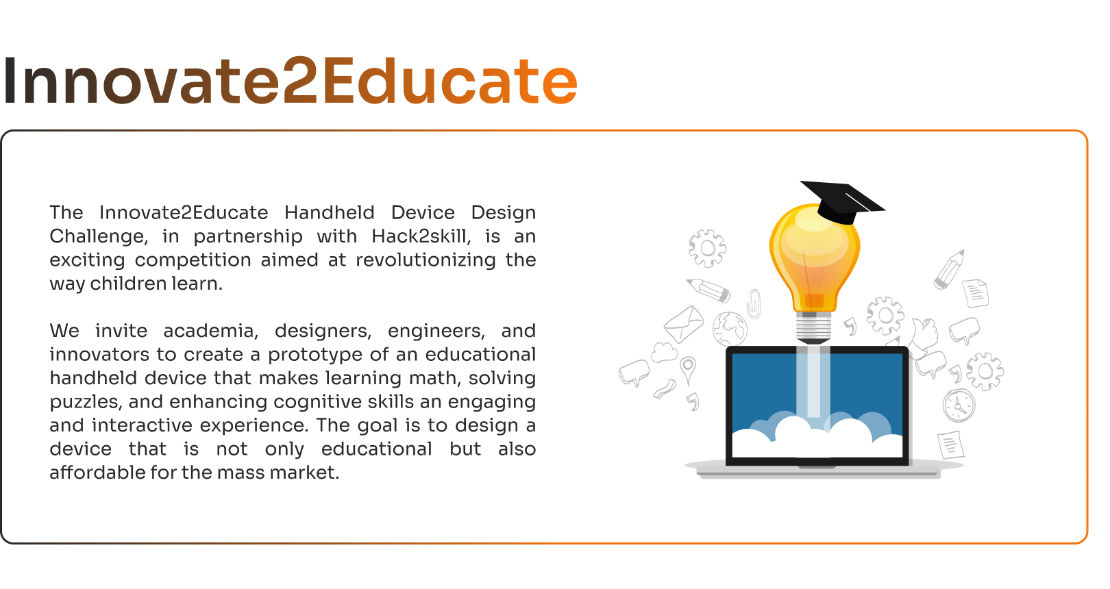 Innovate2Educate | Hack2skill