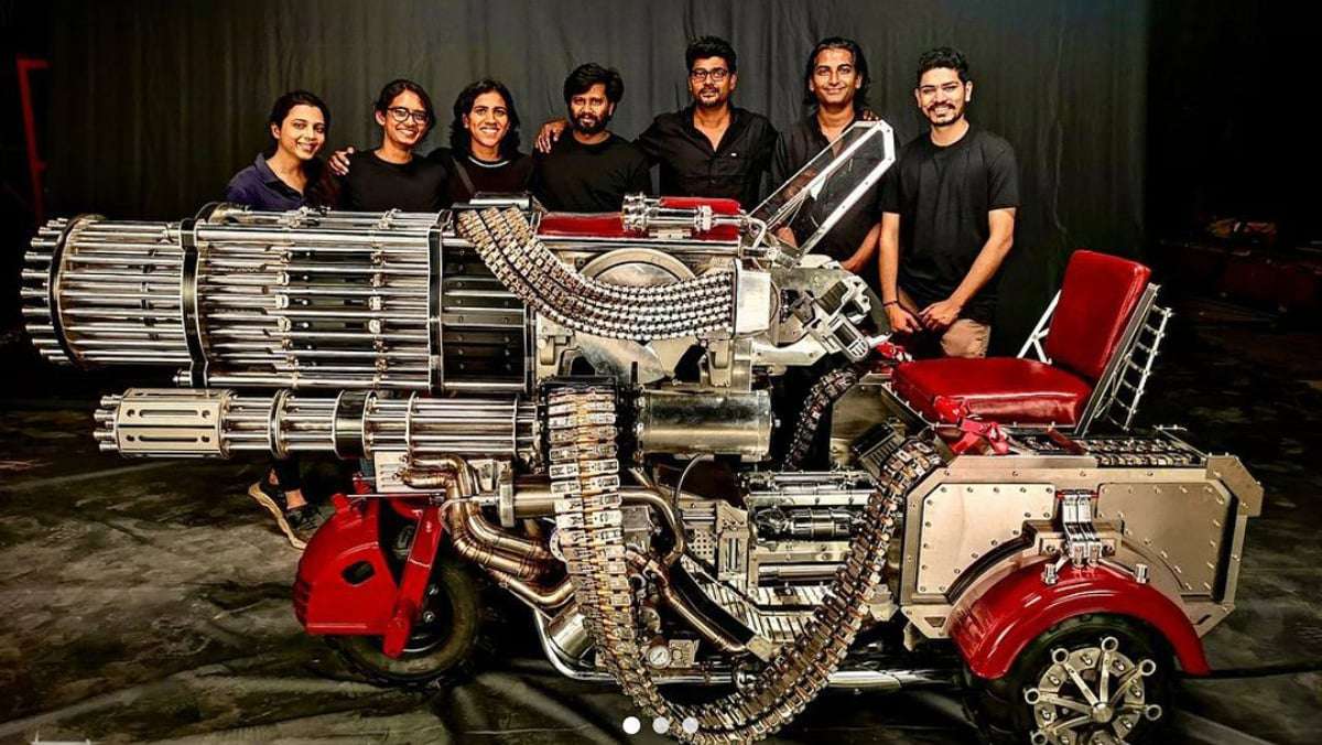 Will a 500 Kg machine gun appear in Animal Park? Art director shares ...