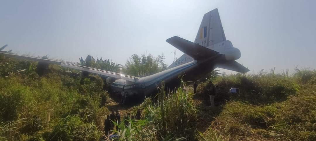 Plane from Burmese Army with 14 Onboard Crashes at Lengpui Airport in ...