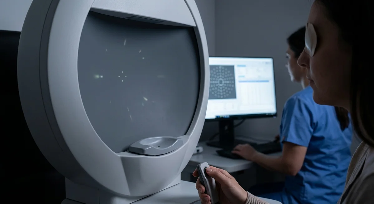 En quoi consiste le test du champ visuel 24-2 | Visual Field Test