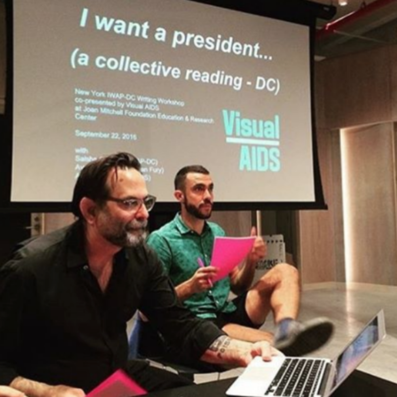 A goodbye letter from Alex Fialho | Visual AIDS