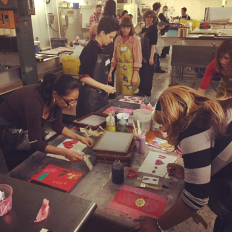 Visual AIDS | LOVE POSITIVE WOMEN 2015 Valentine Making Workshop