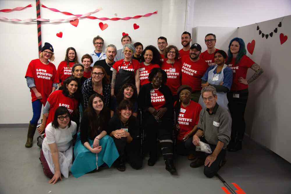 Visual AIDS | LOVE POSITIVE WOMEN 2019 Valentine Making Workshops