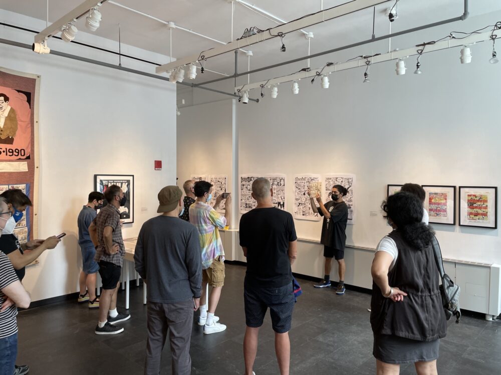 Visual AIDS | Tour | Comic Velocity: HIV and AIDS in Comics