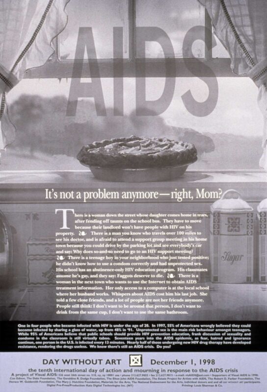Day Without Art Posters | Visual AIDS