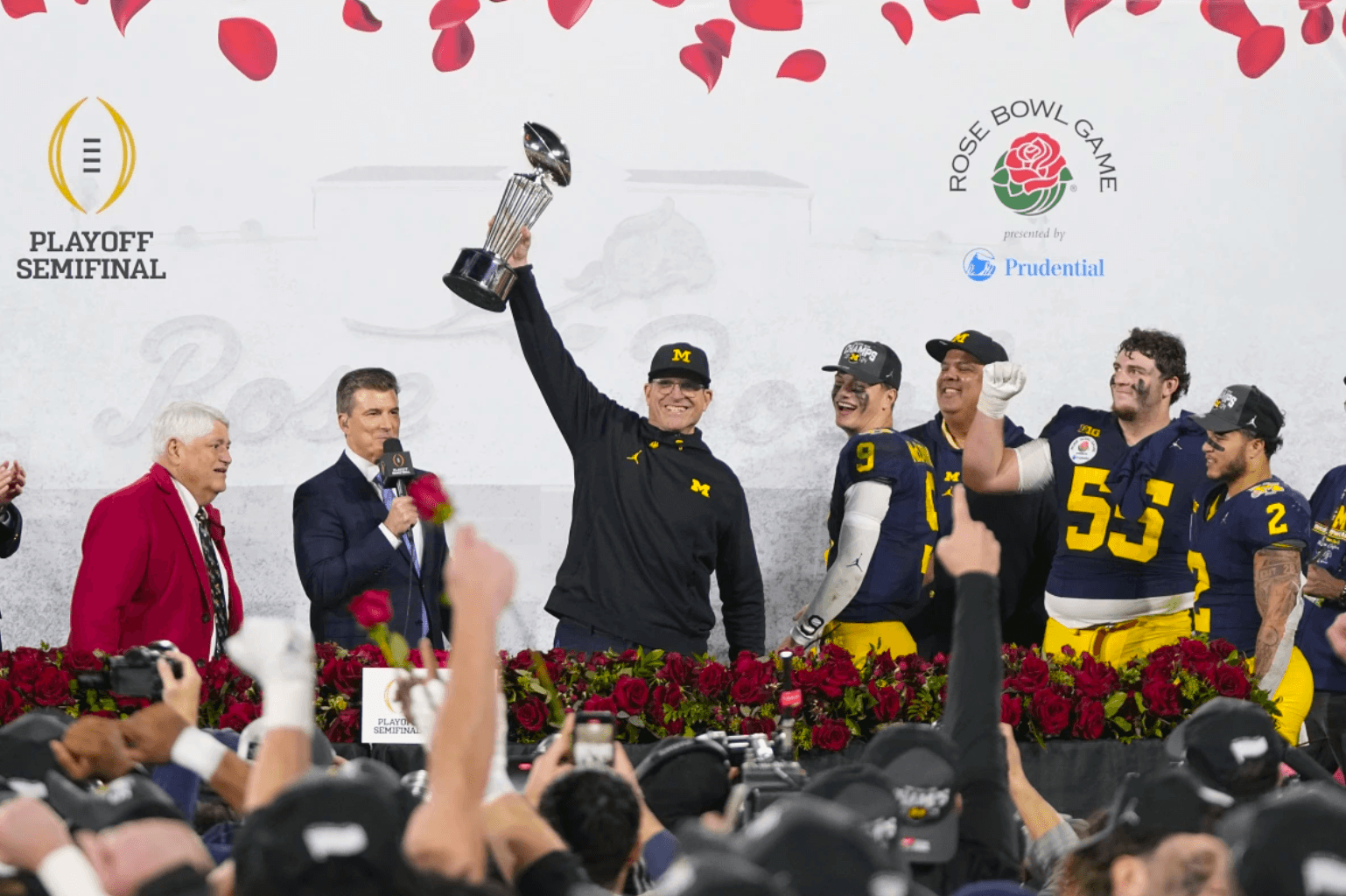 Whitmer homenajea a Wolverines tras victoria en Rose Bowl y ...