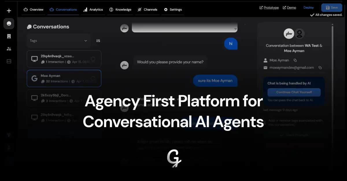Voiceglow | Glowing AI Agents