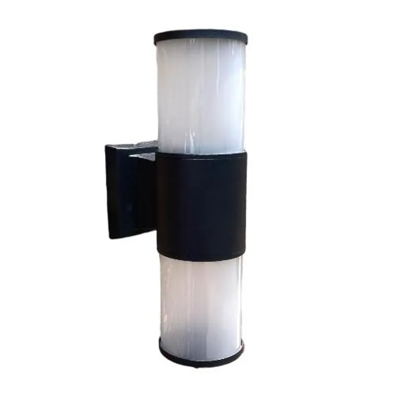 Jach arbotante doble aluminio e26 negro