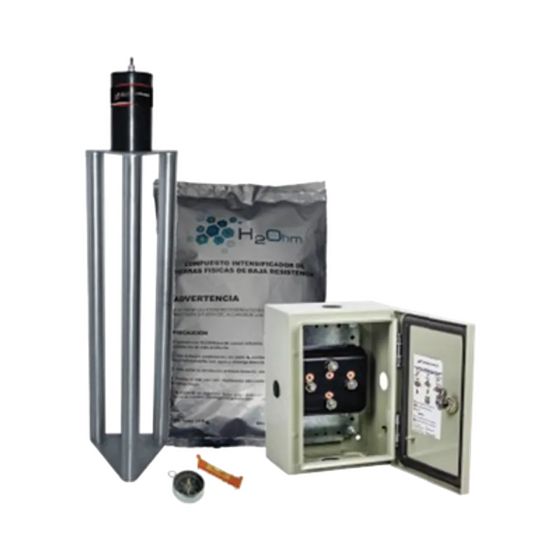 Total ground electrodo de puesta a tierra 400 a acero inoxidable