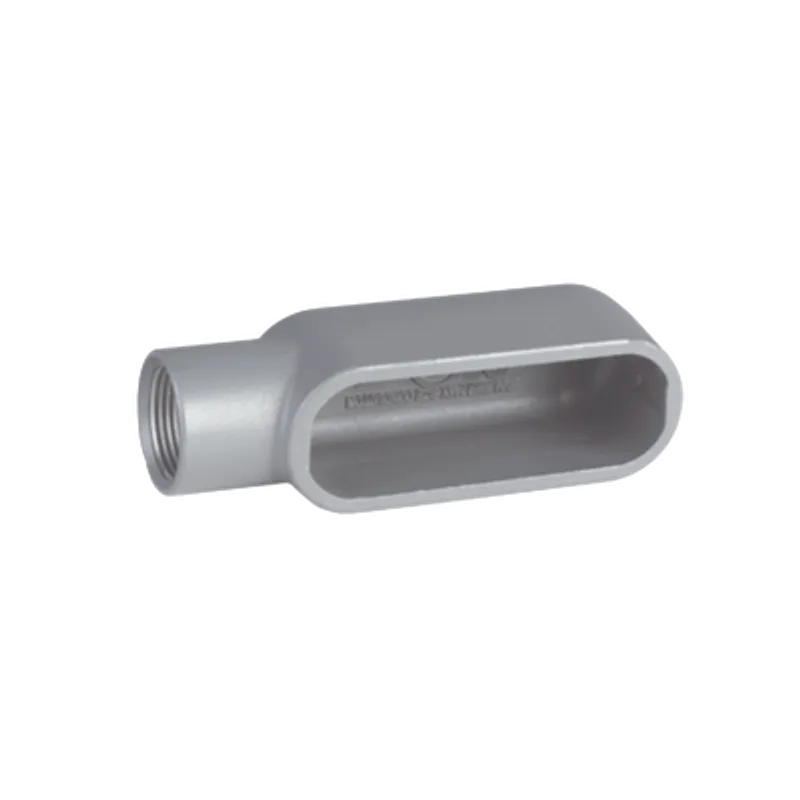 Hubbell killark caja condulet tipo e 1" aluminio libre de cobre