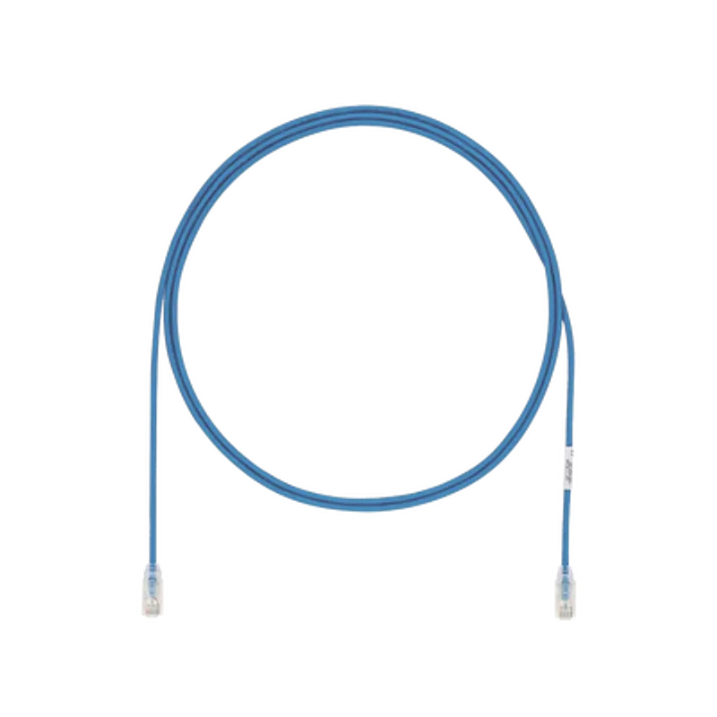 Panduit cable de parcheo utp cat6a 3m azul