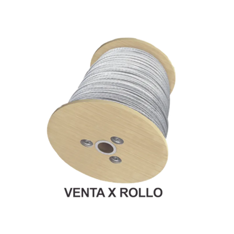 Camesa cable de retenida 5/16" resistencia 3629 kg 2000 metros