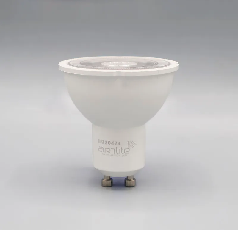 Lampara led spot gu10 7w atenuable 100-140vca bc