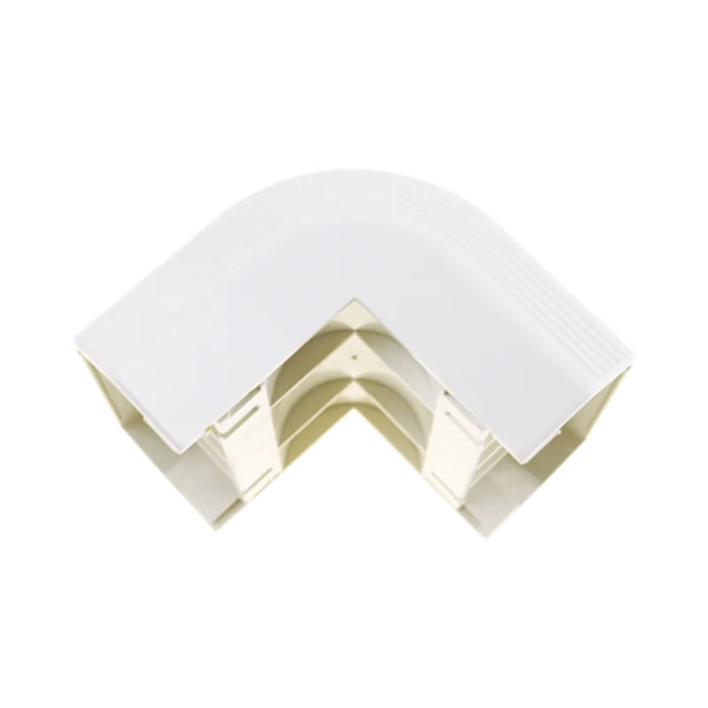 Panduit esquinero exterior pvc rígido blanco mate para canaleta t70