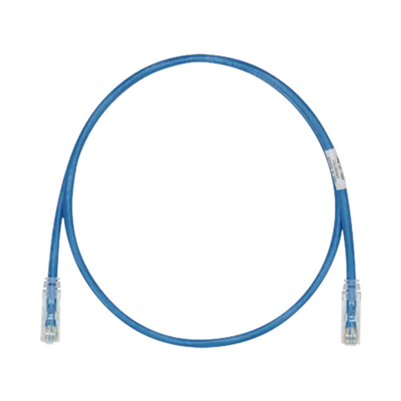Panduit cable de parcheo tx6 utp cat6 24 awg 3 metros azul