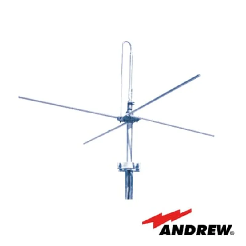 Andrew antena base uhf con plano de tierra 450-470 mhz