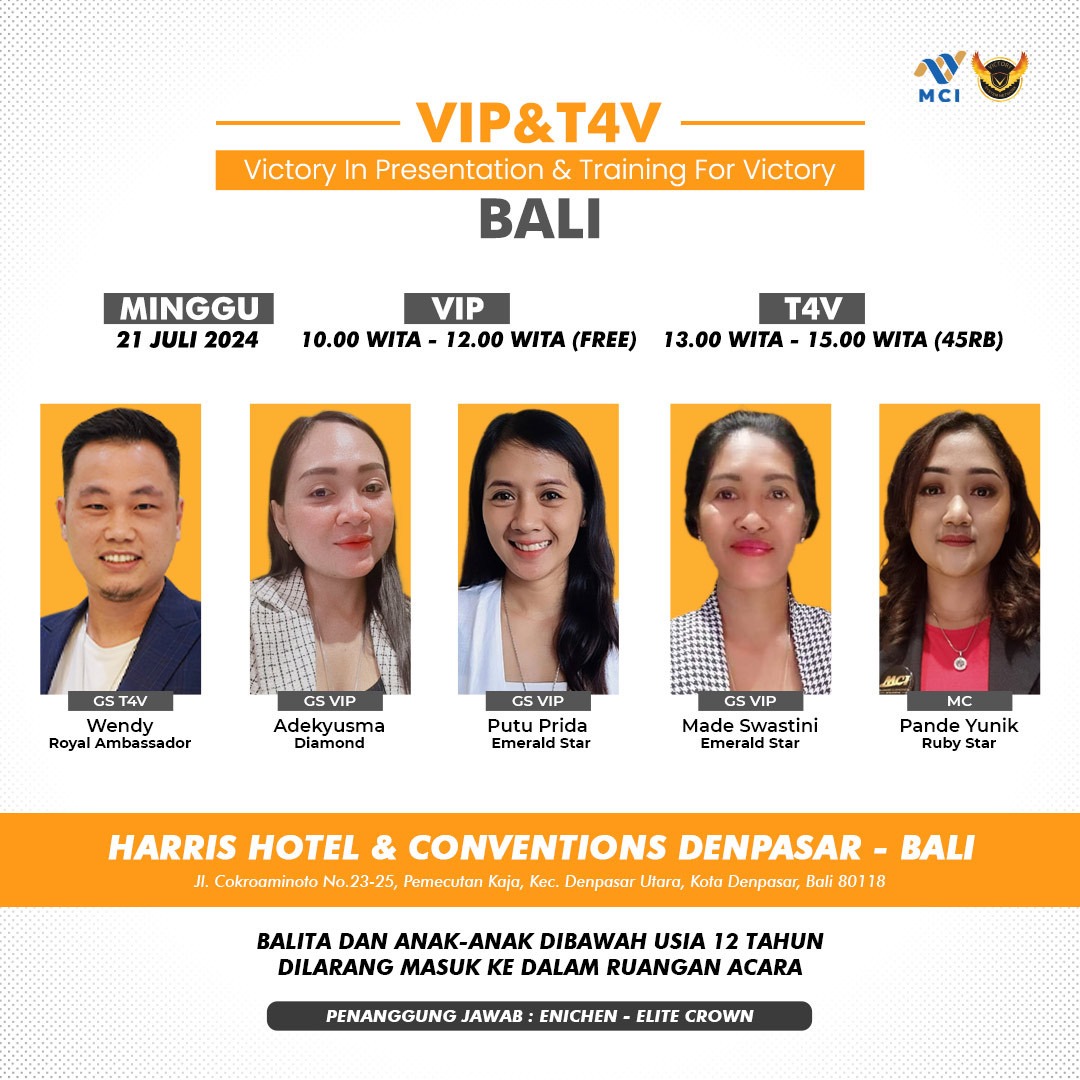 VIP & T4V BALI