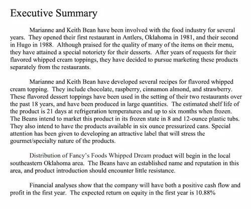 Sample Business Plans - Warrior Academy