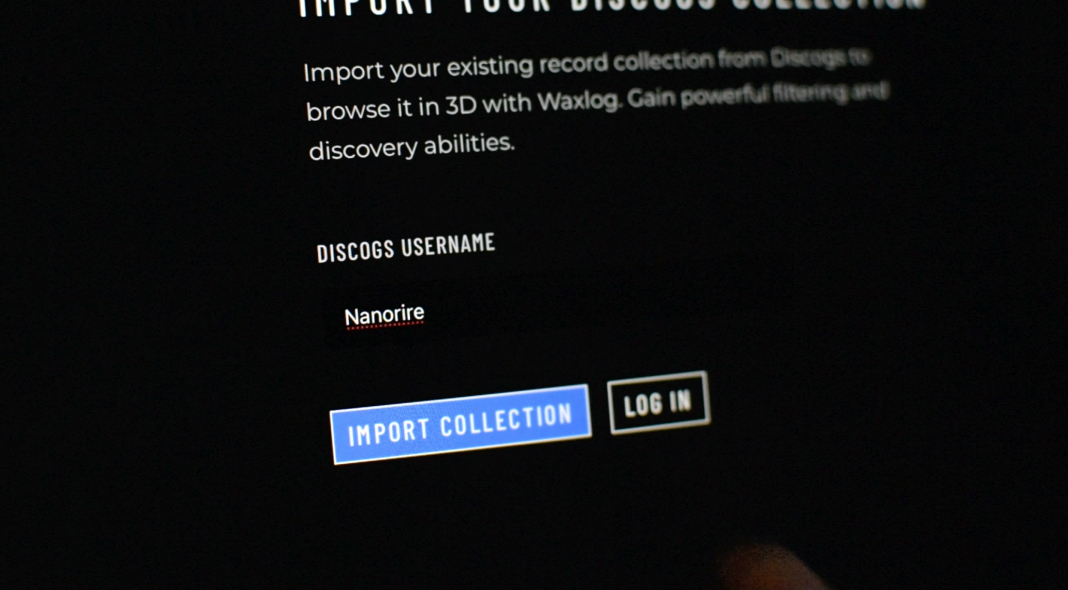 Waxlog • Explore your Vinyl Collection in 3D
