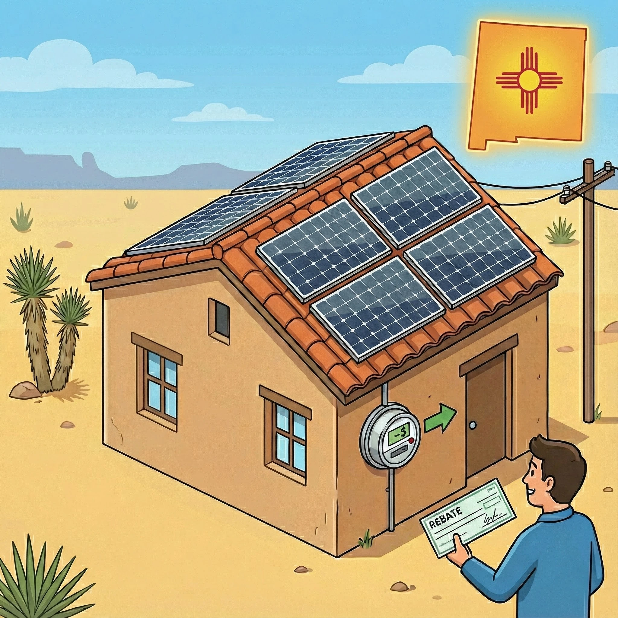 Solar incentives New Mexico - WattBuild