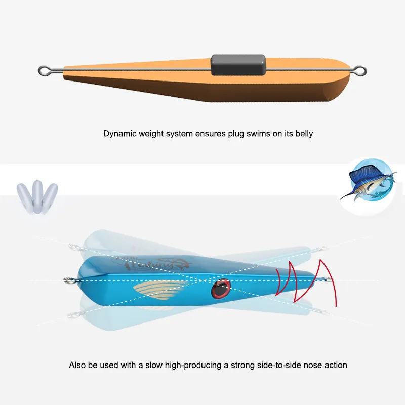 FJORD Sinking Pencil Bait 55g