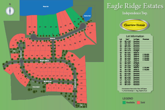 Eagle Ridge Estates New Construction Homes | Clearview Homes