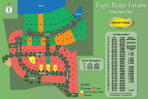 Eagle Ridge Estates New Construction Homes | Clearview Homes