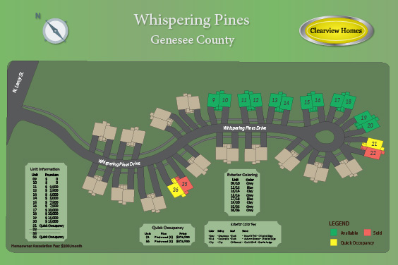 Whispering Pines Village New Construction Homes | Clearview Homes