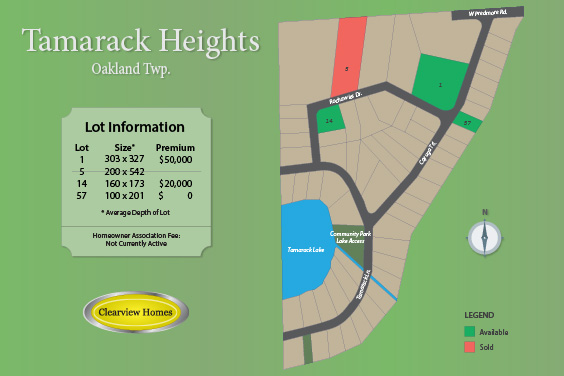Tamarack Heights New Construction Homes | Clearview Homes