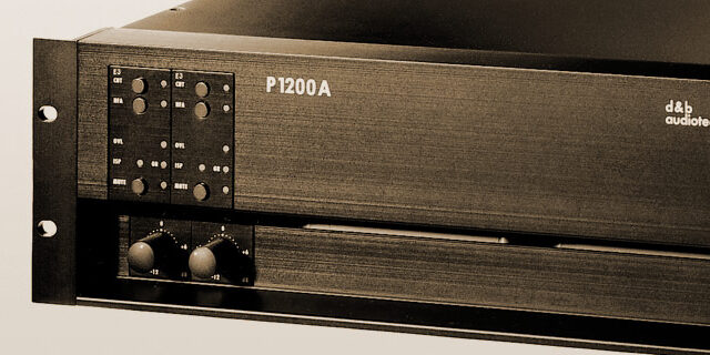 d&b P1200 Amplifier - d&b audiotechnik from SFL