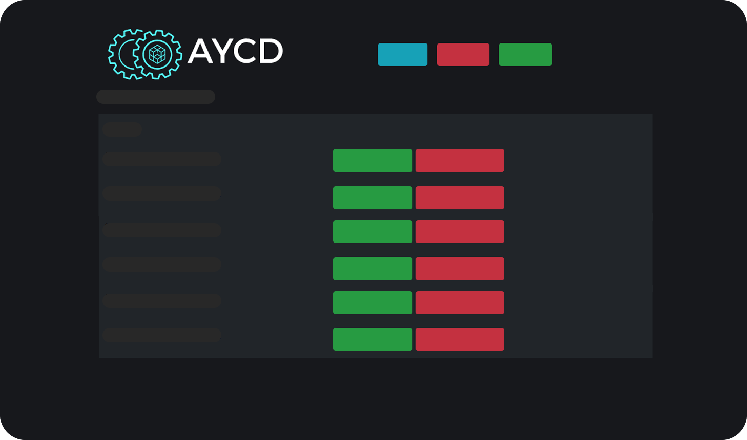 AYCD - Automation Done Right