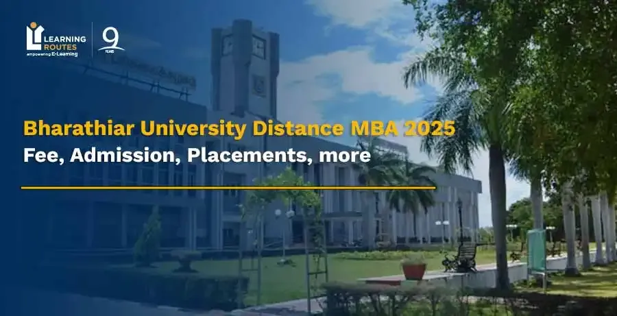Bharathiar University Distance MBA 2025: Fee, Admission, Scope